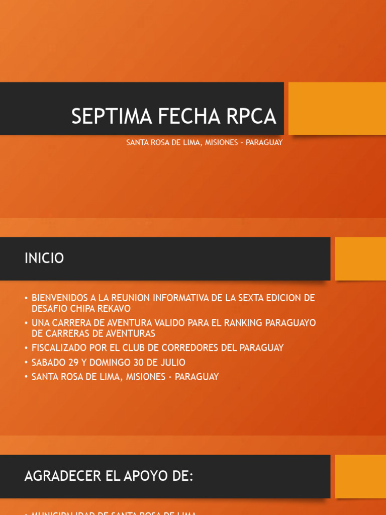 Septima Fecha Rpca | PDF | Aficiones