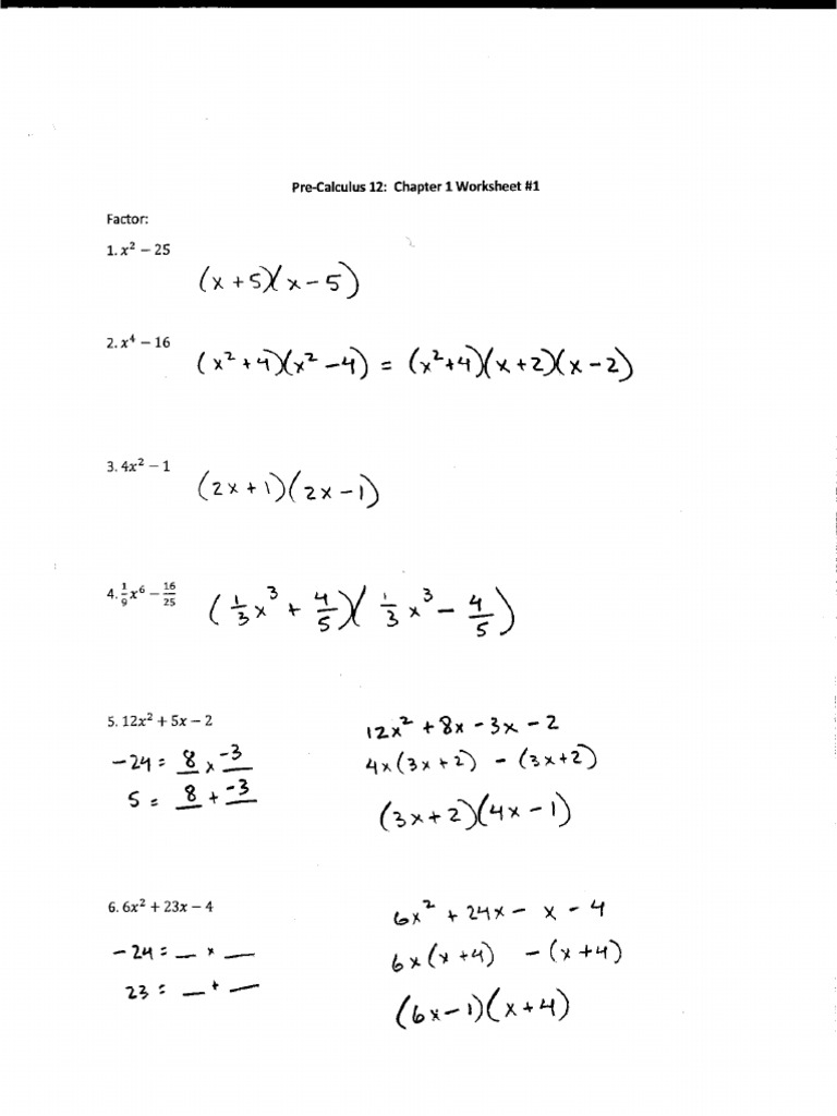 Solutions HW 1 CH 1 Math 12 | PDF