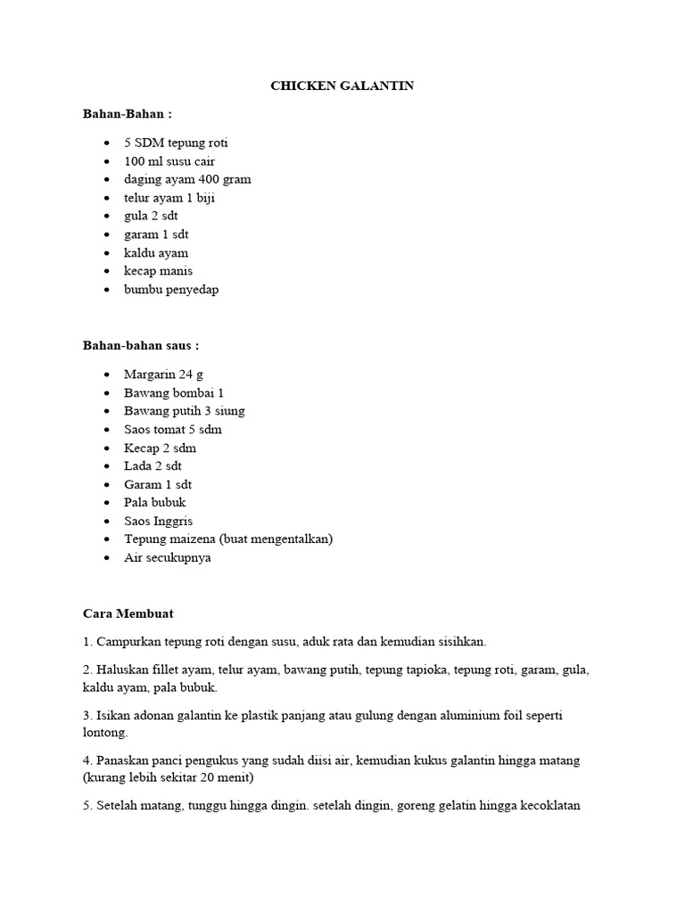 Olahan Lauk Hewani & Lauk Nabati | PDF