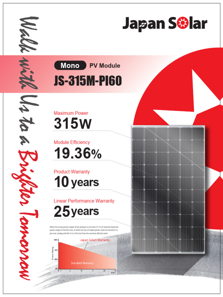 JS 315M PI60 Download Brochure | PDF | Electronics | Physical Quantities