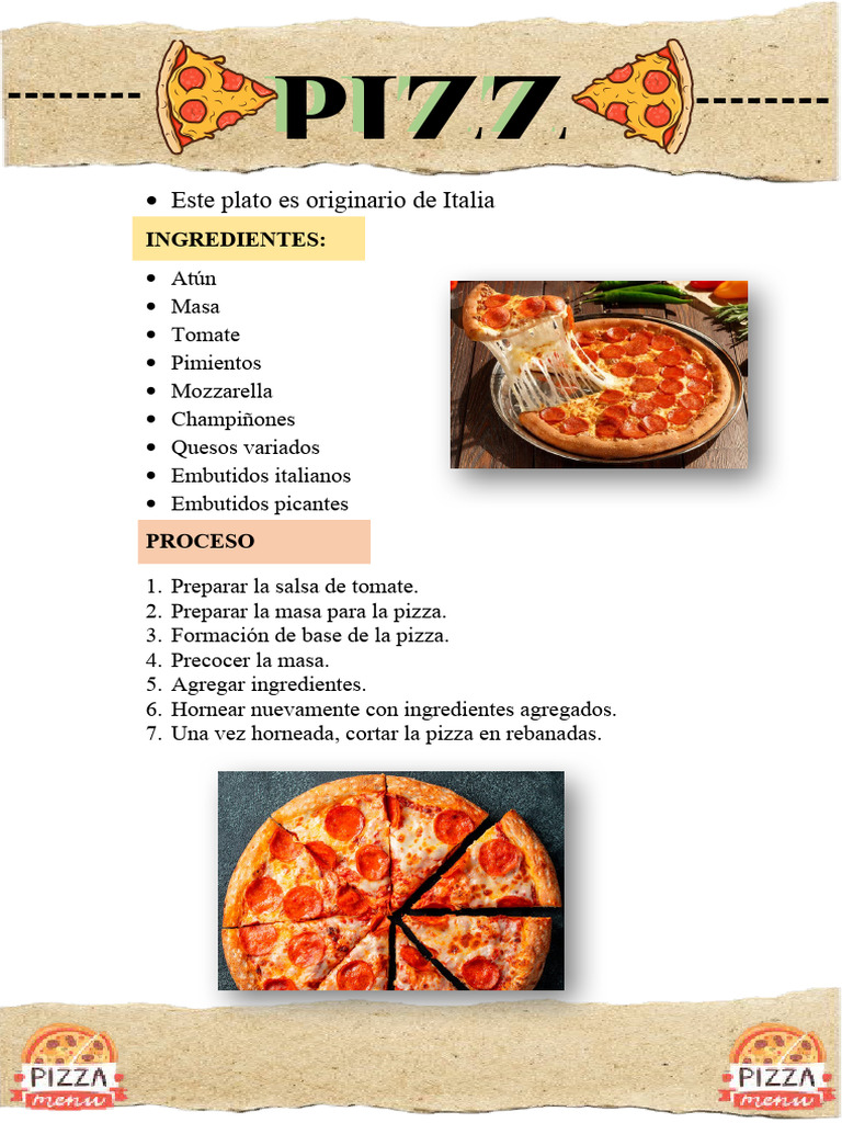Pizza Ingles | PDF | Pizza | Salsa