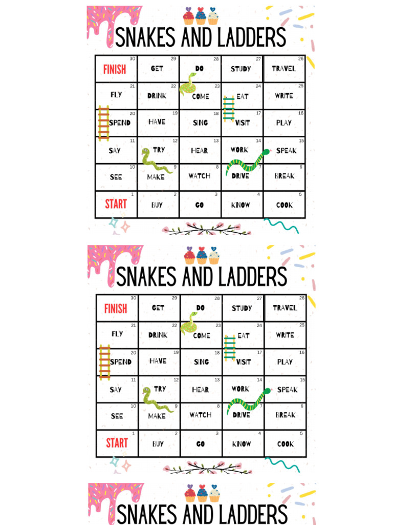 Snakes and Ladder | PDF