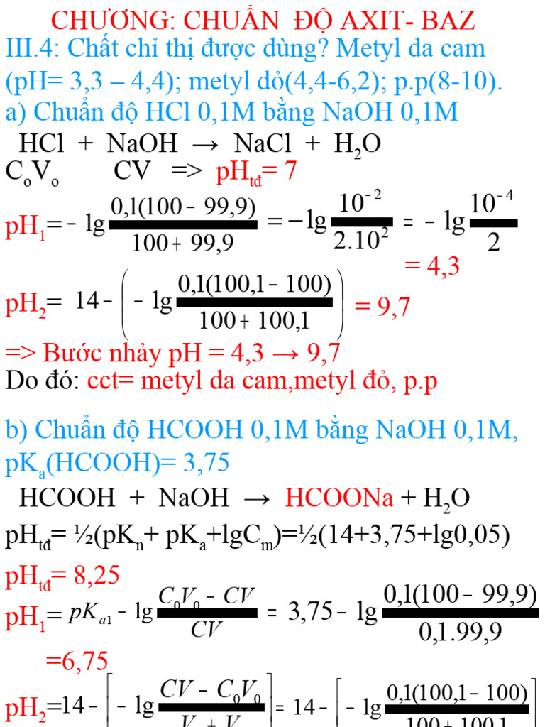Bai Tap Hoa Phân Tich-2 | PDF
