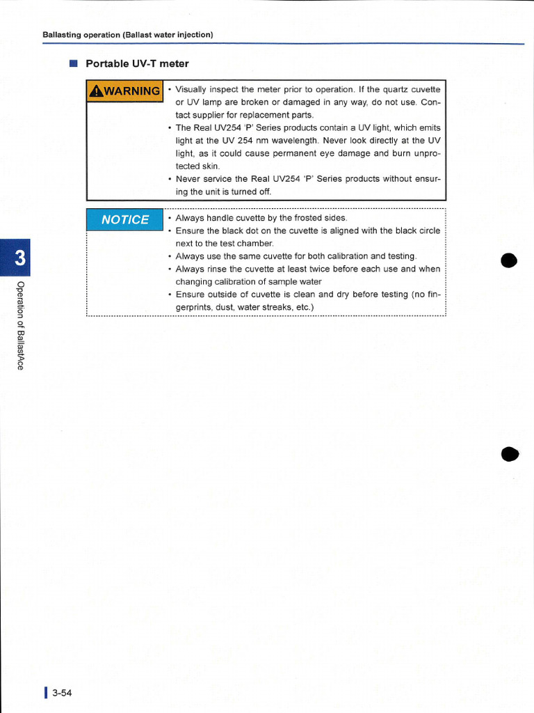 A) Ballast Sampling Manual Real Tech | PDF