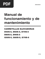 Catalogo Montacargas Fd30t 16 Fg30t 16 Komatsu Caracteristicas Tecnicas ...