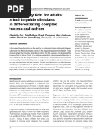 GQ-ASC for Adult Women Screening | PDF | Autism Spectrum | Autism