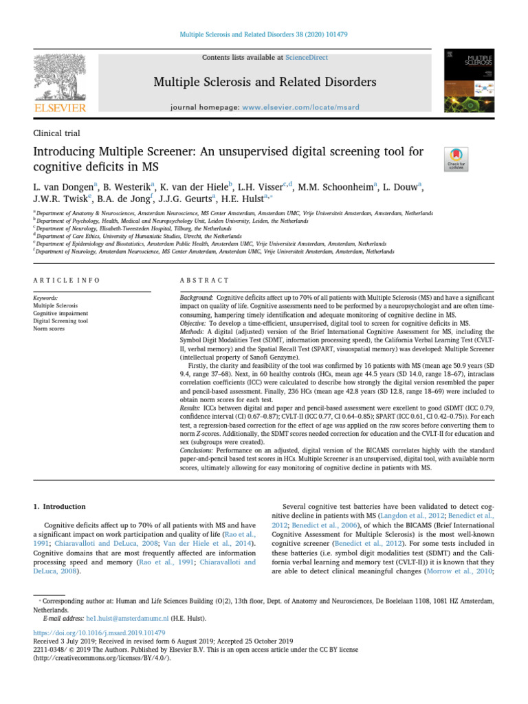 2020 - Van Dongen - Introducing Multiple Screener - An Unsupervised ...