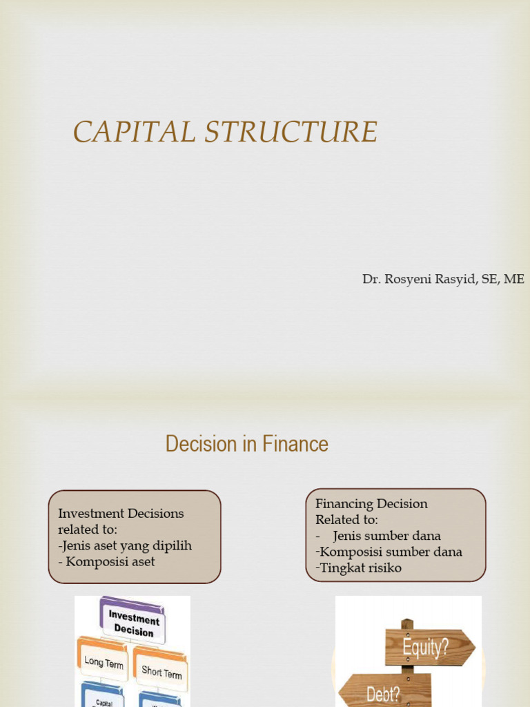 Capital Structure | PDF | Capital Structure | Economics
