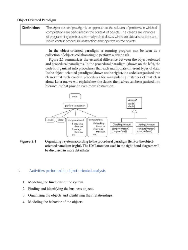 OOSE Full Notes | PDF | Software Design Pattern | Use Case