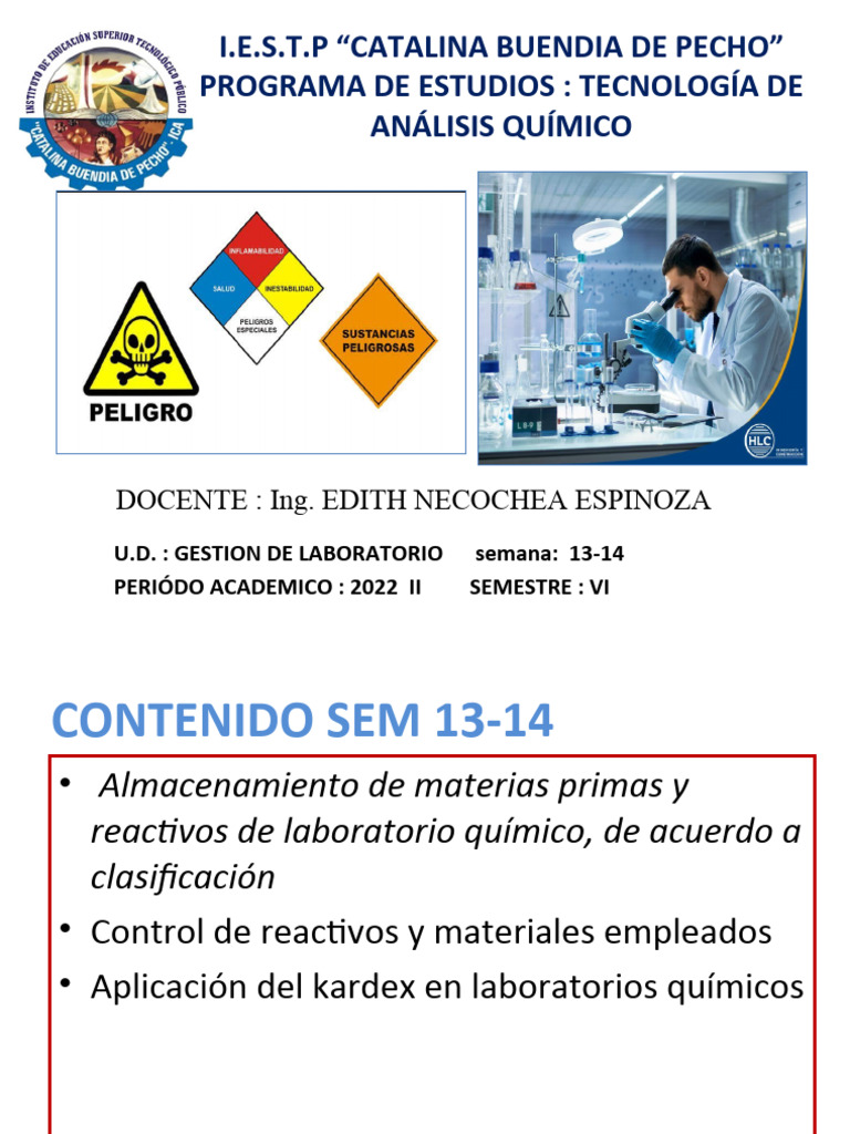 Gestion de Lab Sem Vi Sem 13-14 | PDF | Laboratorios | Valores