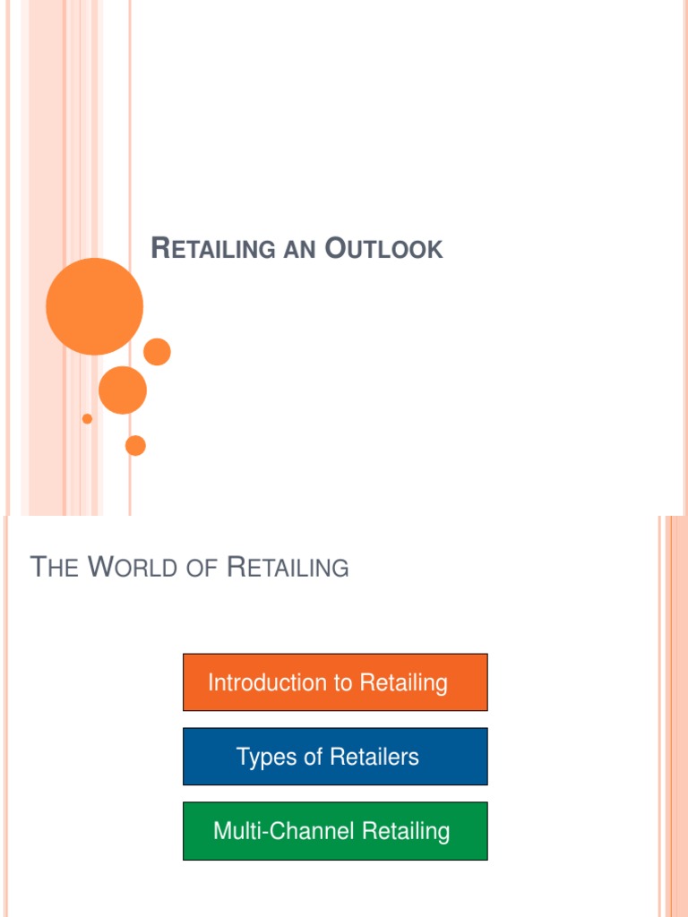 Retail Final | PDF | Retail | Marketing