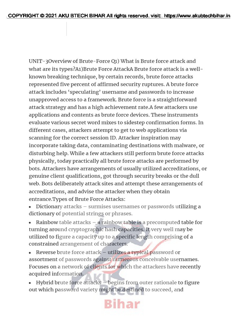 Unit 3 Overview of Brute Force 1 | PDF | Dynamic Programming ... Unit 3 Overview of Brute Force 1 | PDF | Dynamic Programming ...