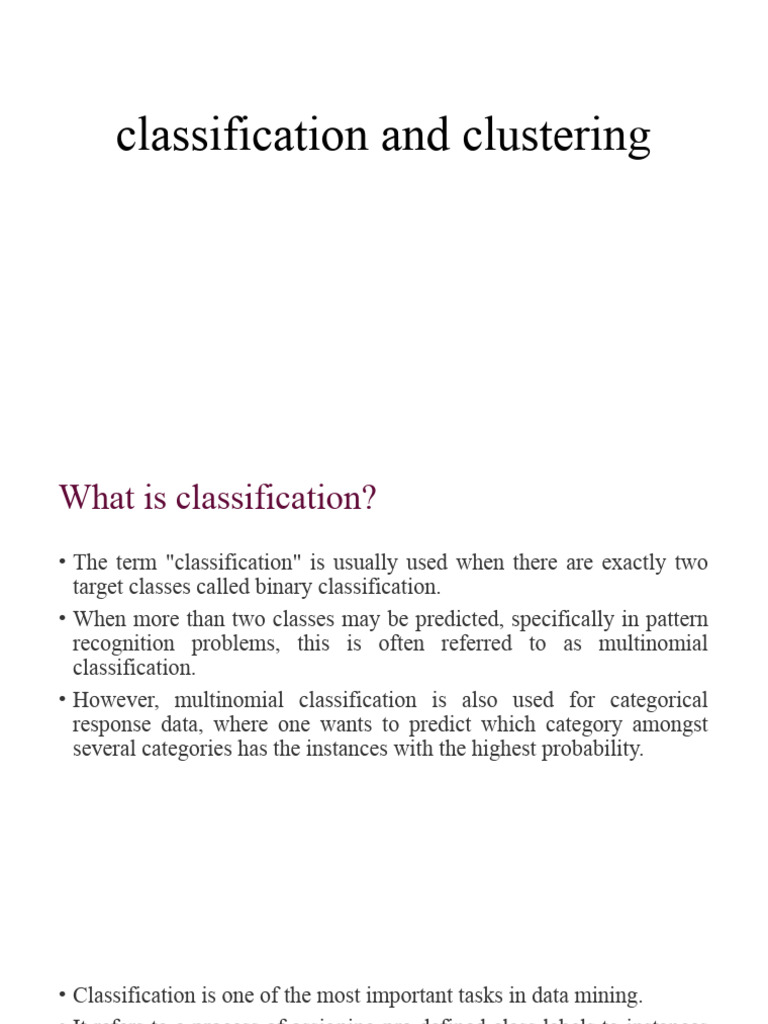 Classify Clustering | PDF | Cluster Analysis | Statistical Classification