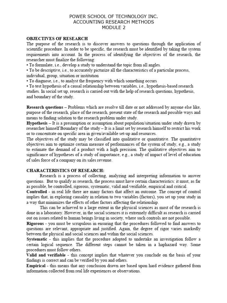 Arm - Module 2 | PDF | Accounting | Audit