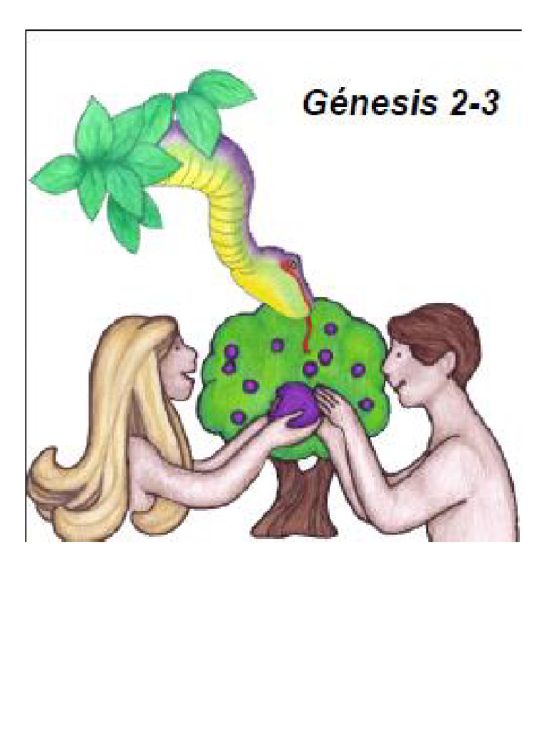 Génesis 2-3 - Dibujo | PDF