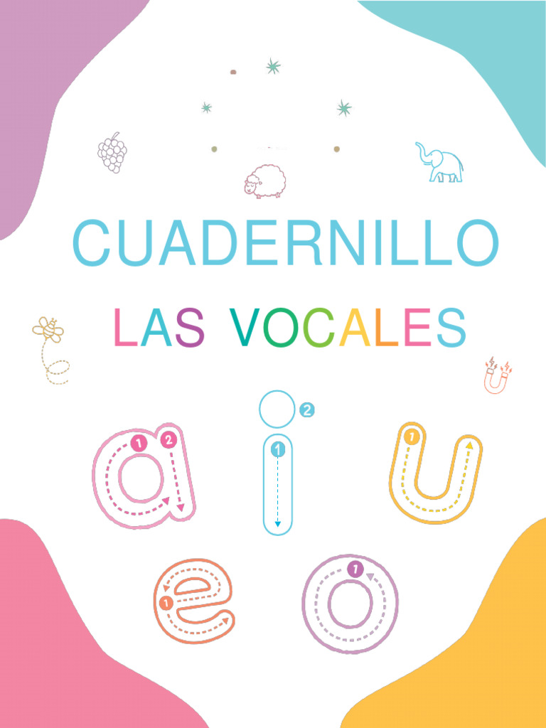 Cuadernillo de Actividades con Vocales | PDF | Artes del Lenguaje y ...