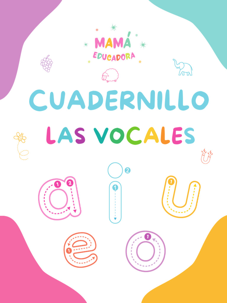 Las Vocales - Mamá Educadora (22 × 28 CM) - Compressed | PDF