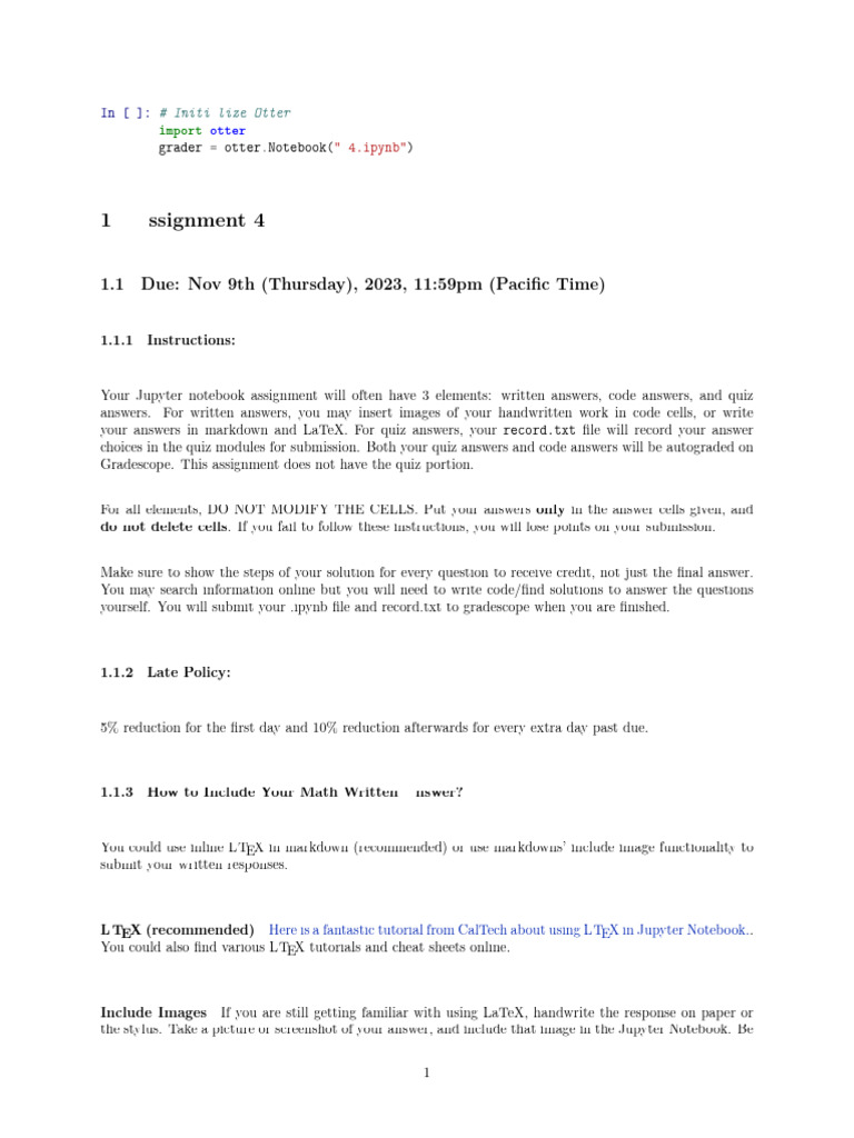 A4 Sol | PDF | Mathematical Optimization | Mathematical Relations