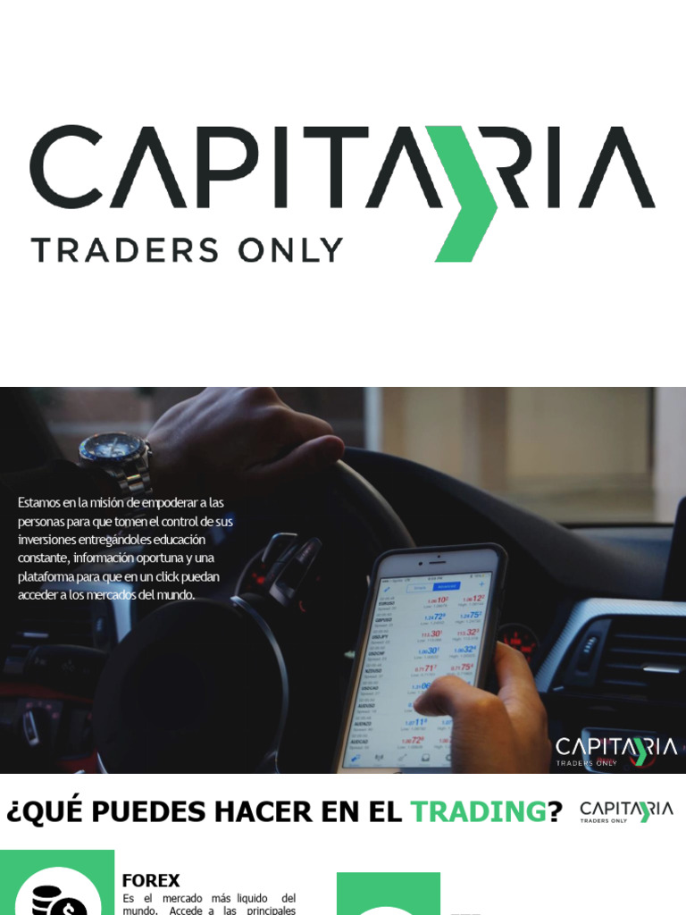 Empodera tus inversiones con Capitaria | PDF | Mercado de divisas ...