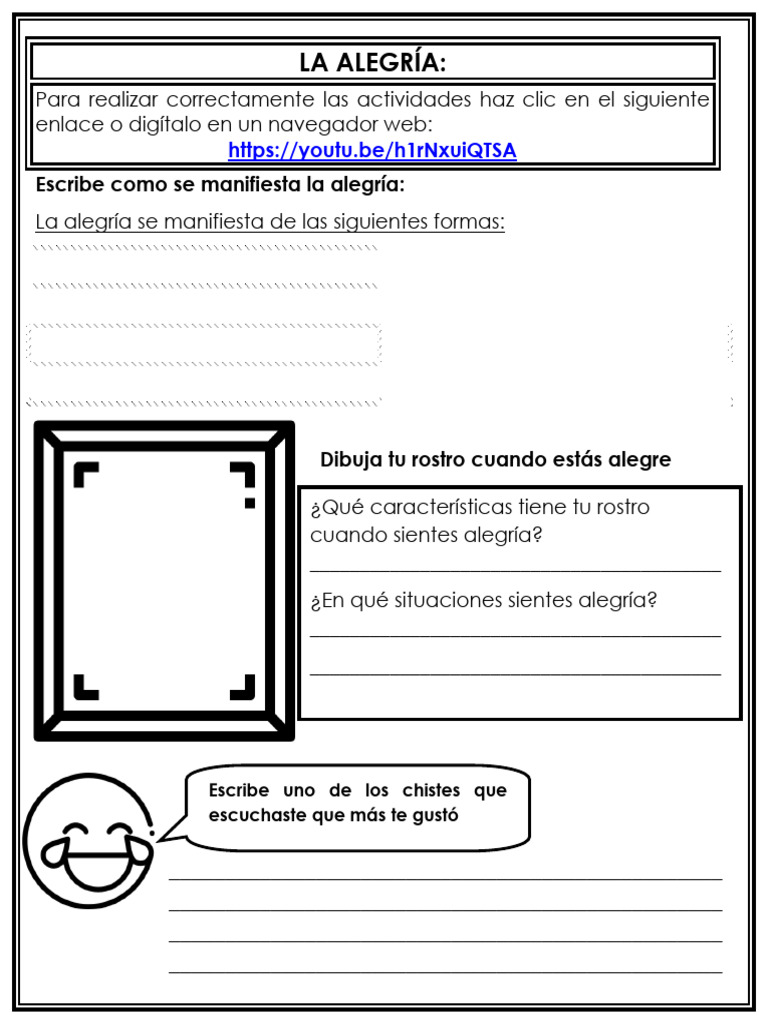 Cuadernillo De Las Emociones Pdf Asco Ira