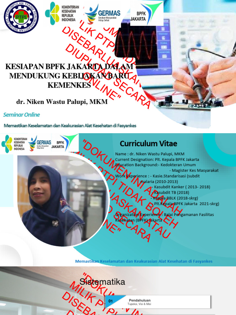 Dr. Niken Wastu Palupi, MKM | PDF