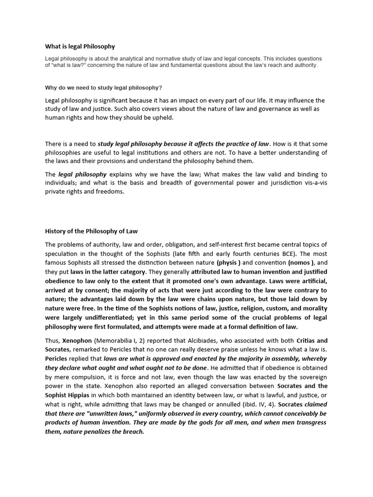 Understanding Legal Philosophy Basics | PDF | Socrates | Apology (Plato)