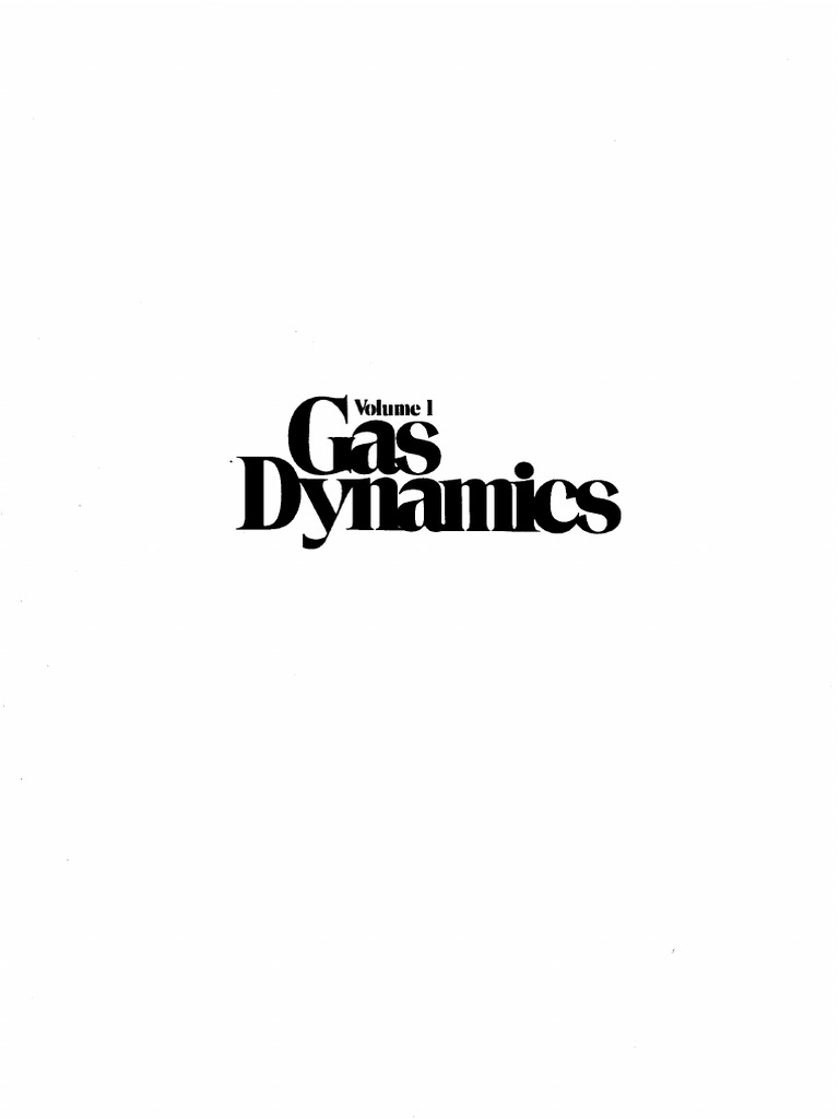 Hoffman Gas Dynamics v1 | PDF