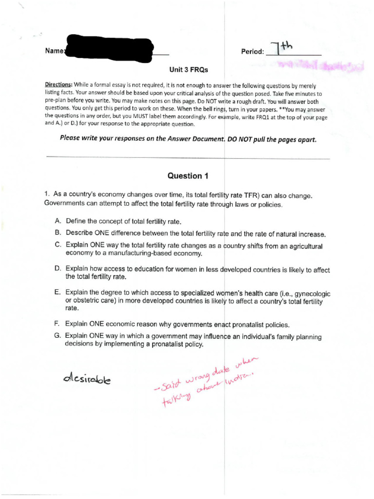 Sample Student Assessment | PDF