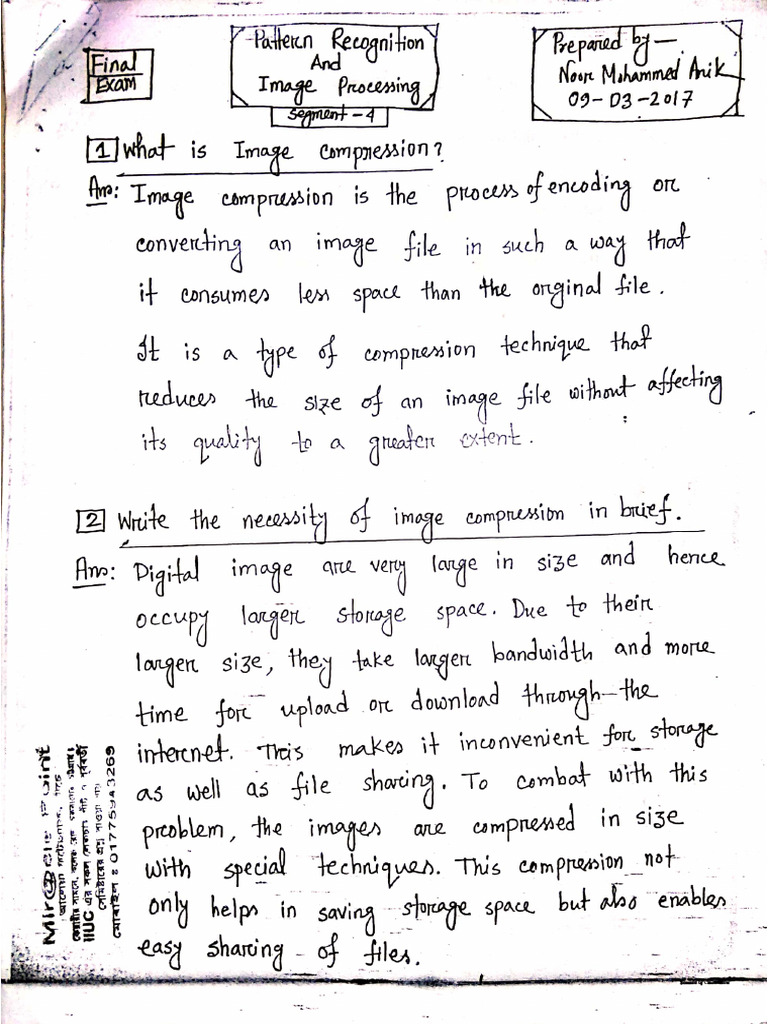 IP Final Sheet | PDF
