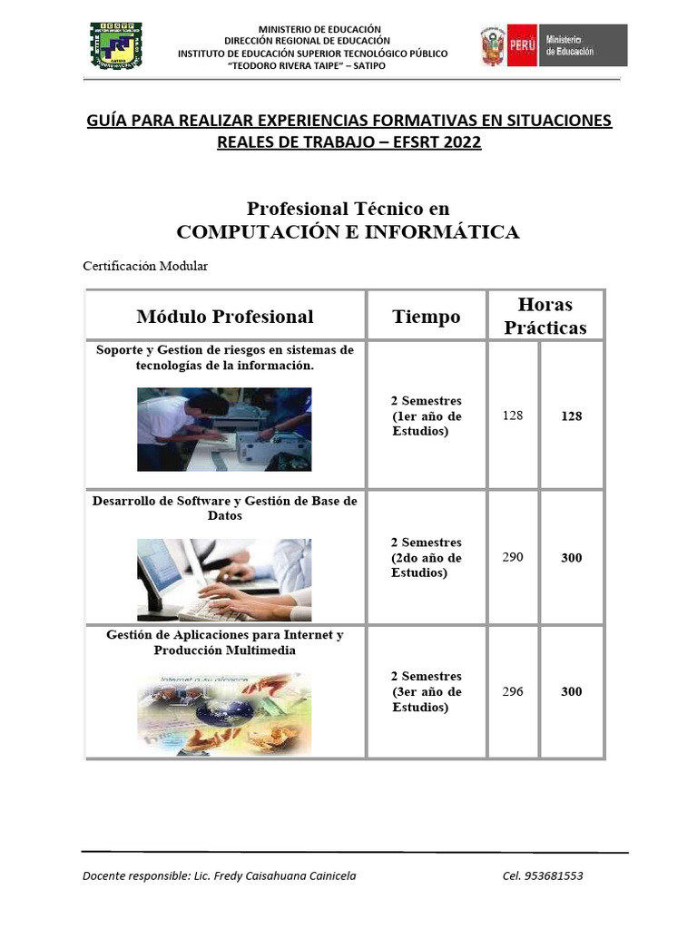 Guia de Practicas Prácticas 2022 Ok | PDF | Software | Bases de datos