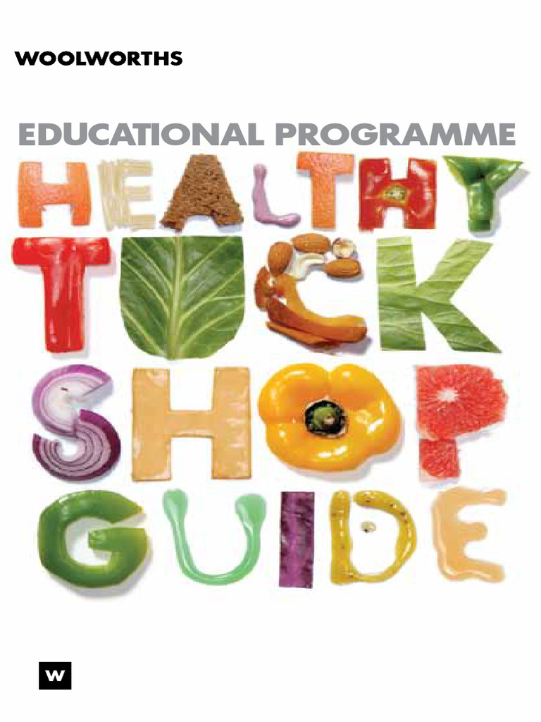 Healthy Tuck Shop Guide for Schools | PDF | Fat | Foods