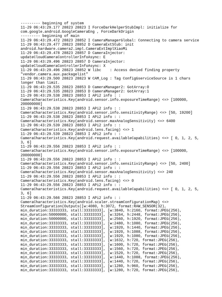 Log Cat 1701215009417 | PDF | Computer Engineering | Software Engineering