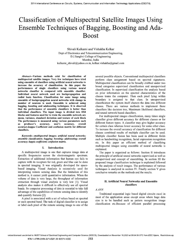 Kulkarni Adaboost | PDF