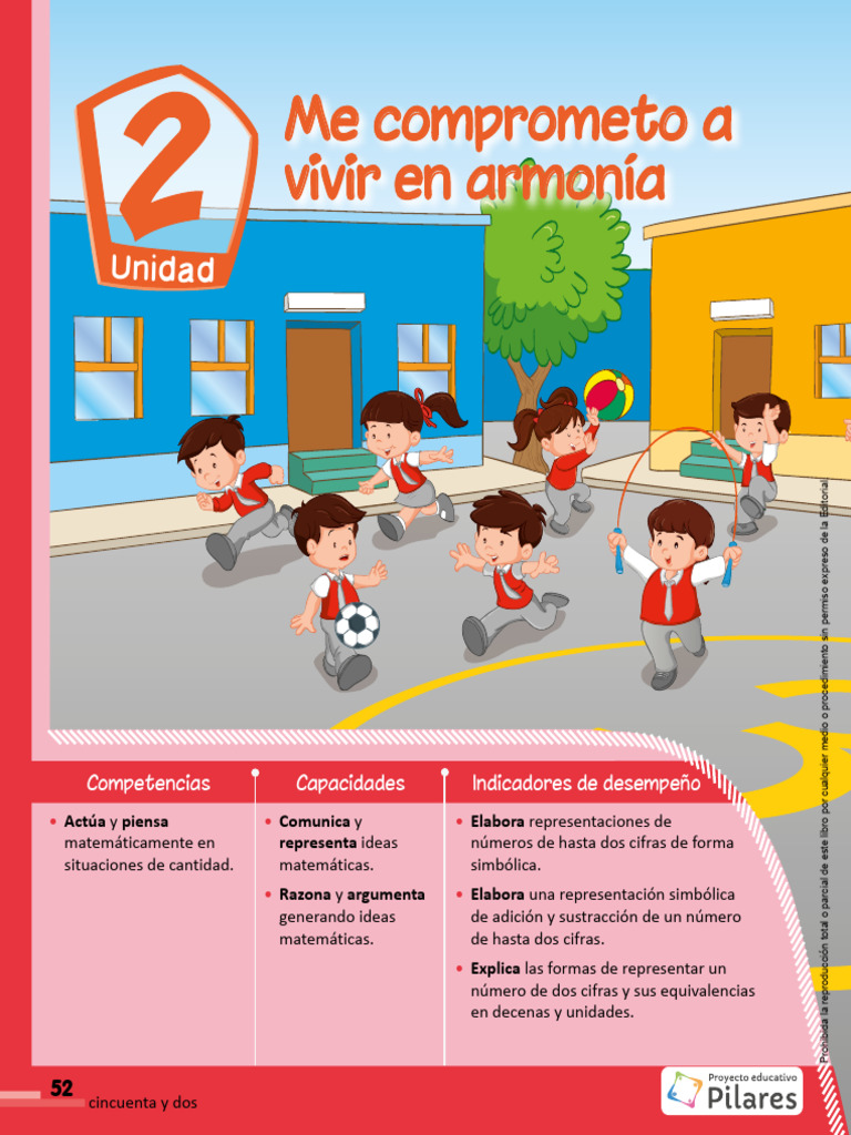 Matemática - 2do Grado - Unidad 2 (Sr) | PDF | Matemáticas