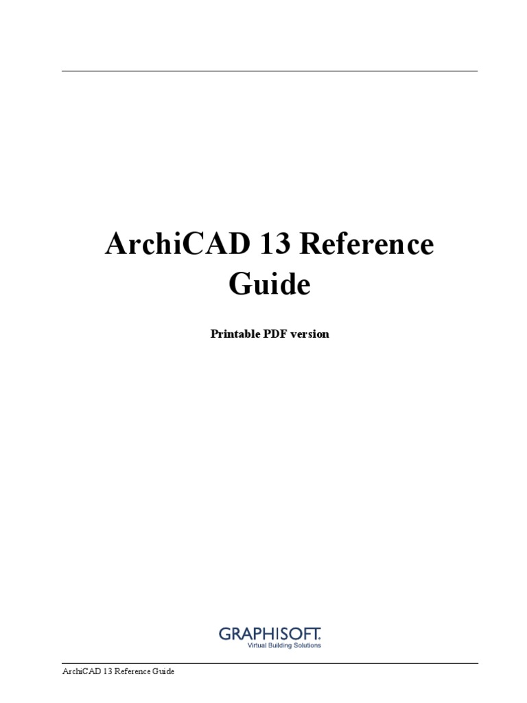 Arc Hi Cad Reference Guide | PDF | Computing | Software
