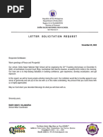 Request Letter For BFP | PDF