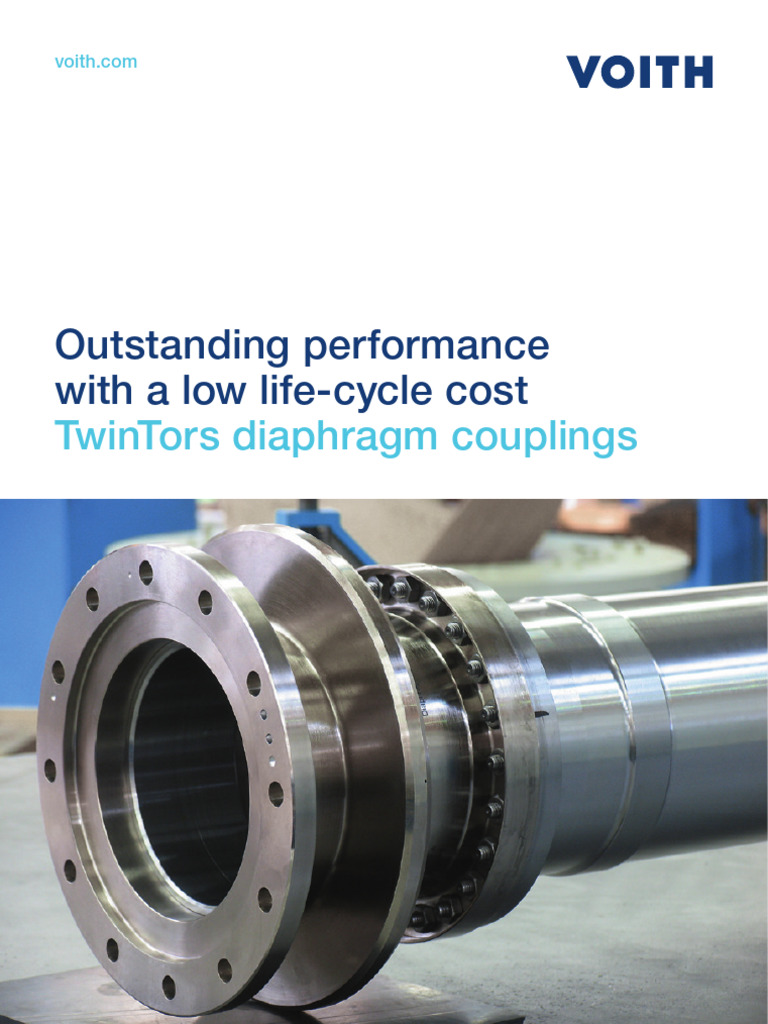 TwinTors Diaphragm Couplings Overview | PDF | Pump | Mechanical Engineering