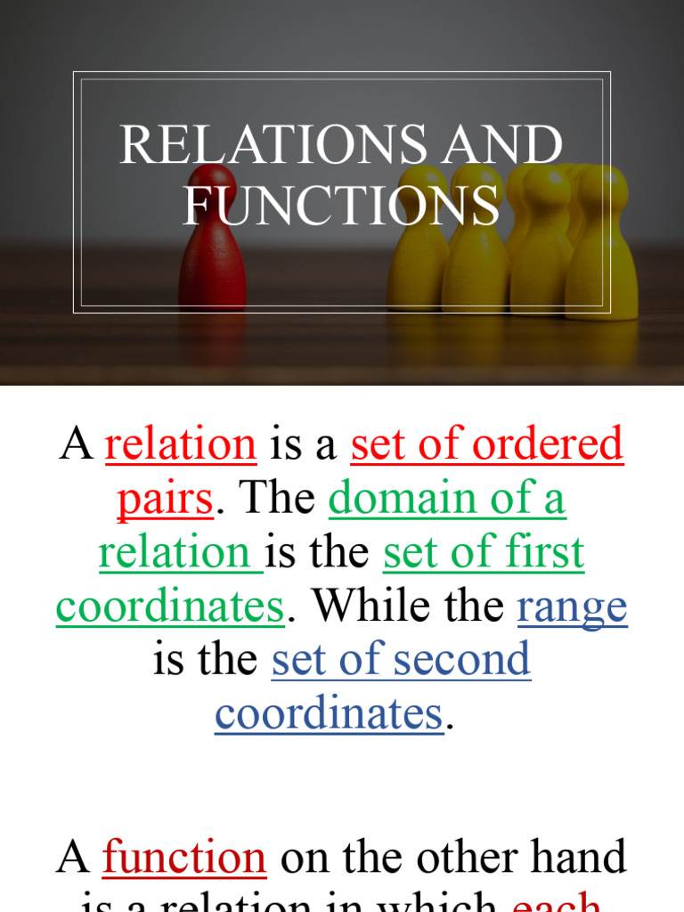 Relations and Functions | PDF | Function (Mathematics) | Theoretical Computer Science