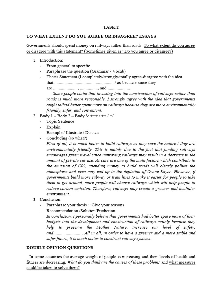 Structures For IELTS Writing | PDF | Air Pollution | Rail Transport