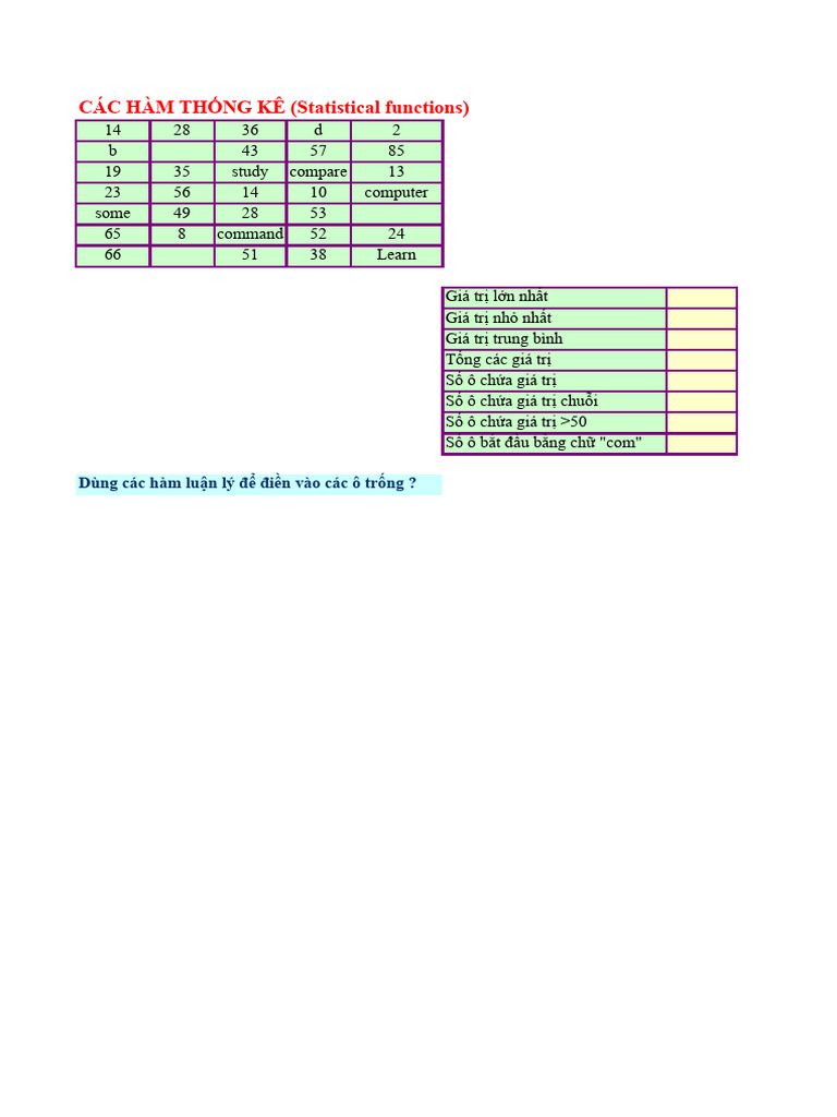 Co Ban - Bai Tap 5 | PDF