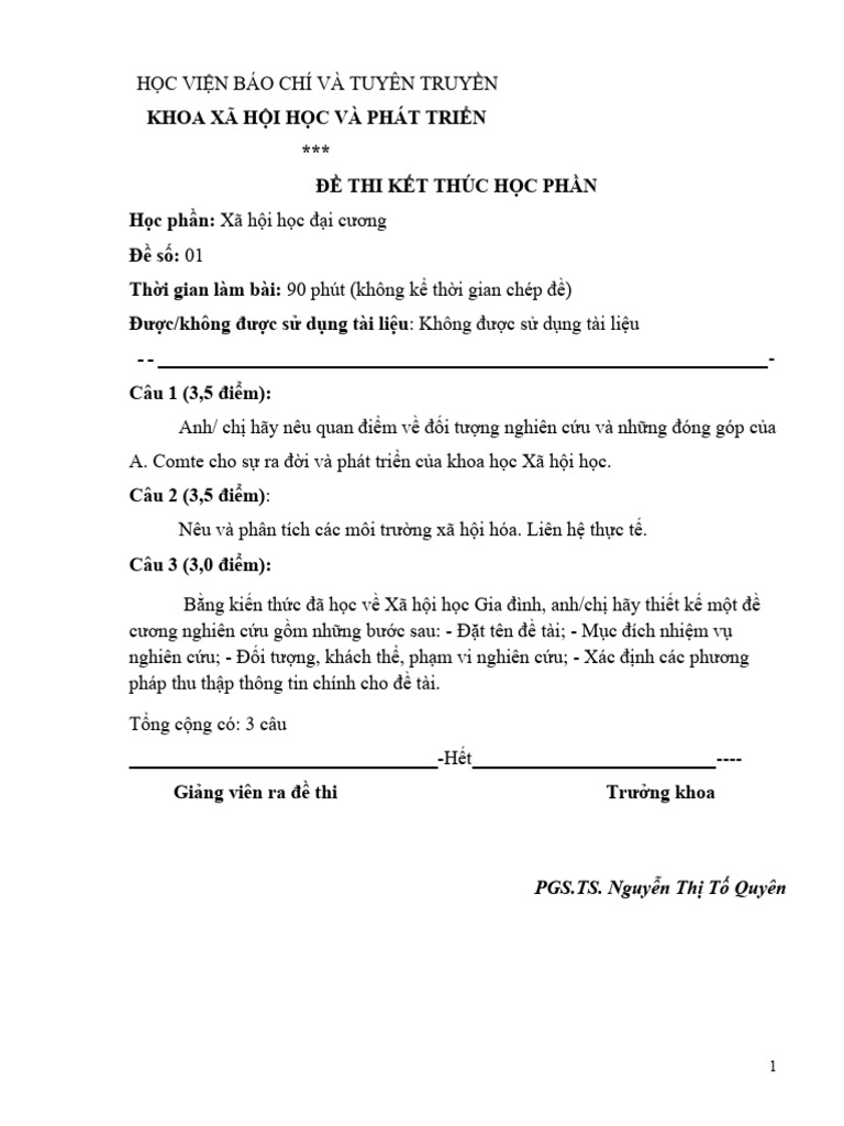 Bo 15 de Cau Hoi XHH DC - 2022 | PDF