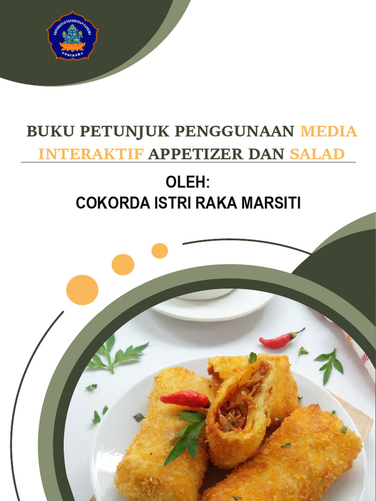 Buku Petunjuk Penggunaan Media Interaktif Appetizer | PDF Buku Petunjuk Penggunaan Media Interaktif Appetizer | PDF