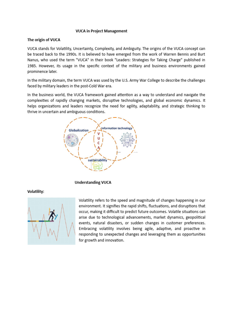 VUCA Framework in Project Management | PDF | Project Management | Cognition