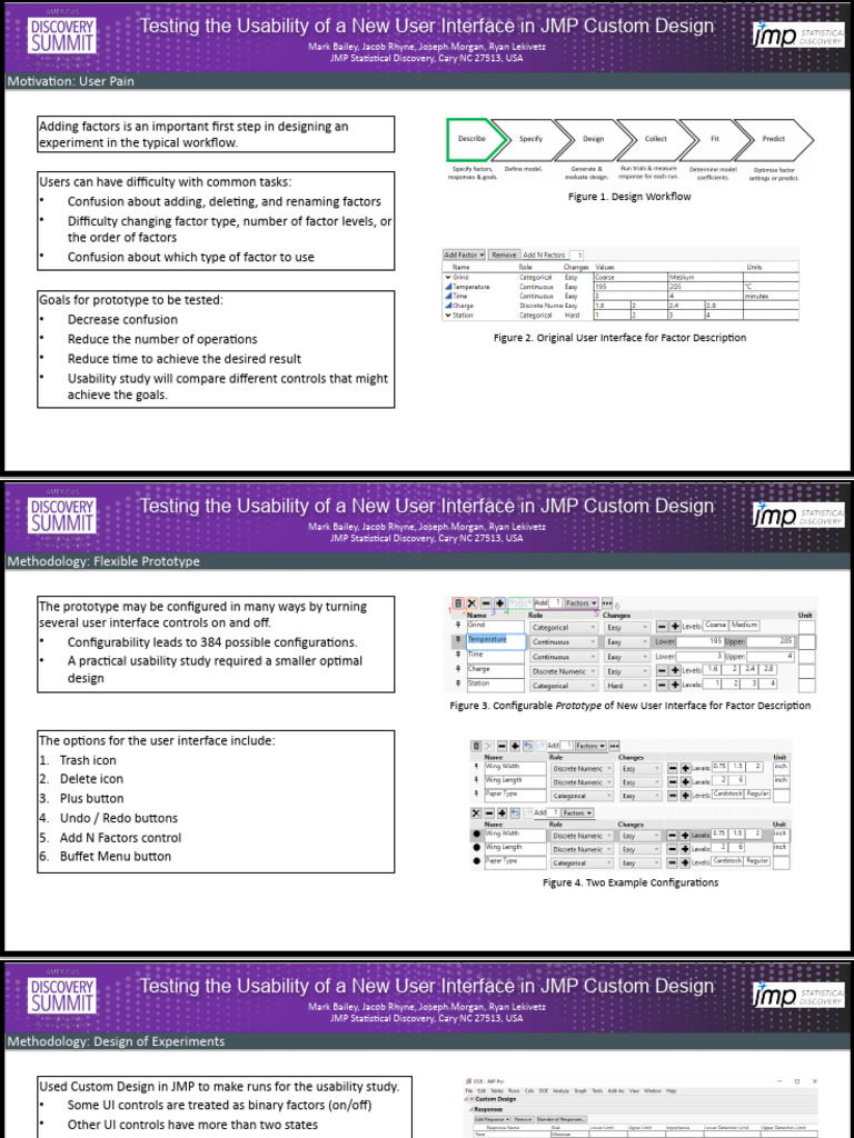 Usability Testing of JMP UI Prototype | PDF | Usability | Icon (Computing)