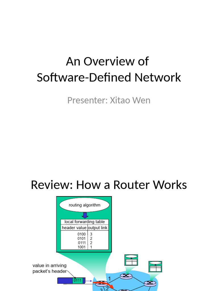Openflow | PDF | Computer Network | Internet Protocols