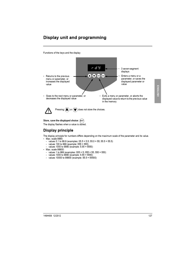 Altistart 48 - Руководство по программированию - ENG | PDF | Electric Motor | Parameter ...