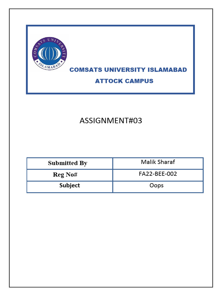 Malik Sharaf | PDF | Programming Paradigms | Computer Programming