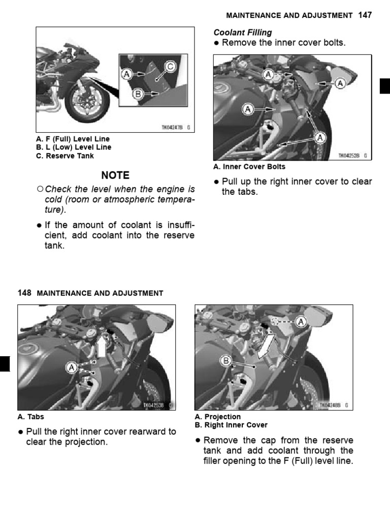 K Ninja H2 Owner's & Service Manuals 08 | PDF | Clutch | Vehicle Technology