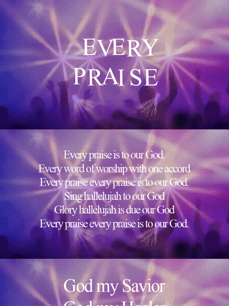 Every Praise | PDF