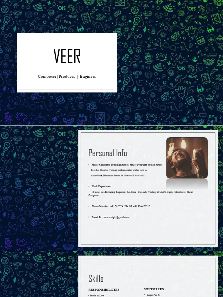 VEER Portfolio-2 | PDF | Music Industry | Performing Arts